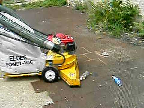 Loading Dock or Platform Clean-up Demo | Elgee