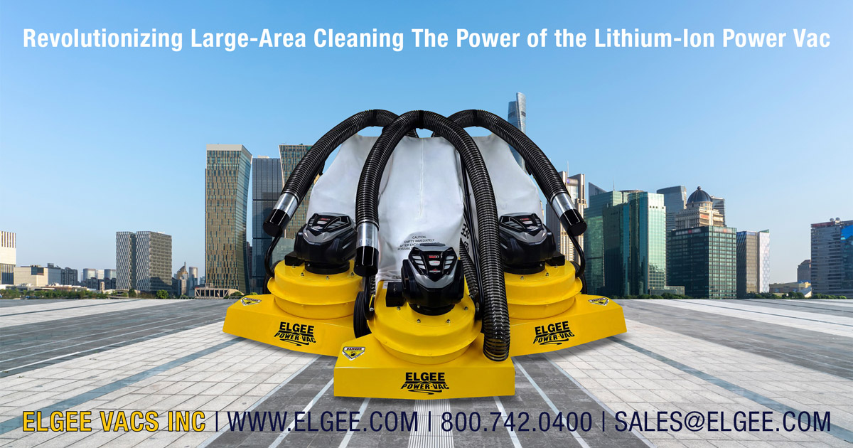 Revolutionizing Large-Area Cleaning: The Lithium-Ion Power Vac